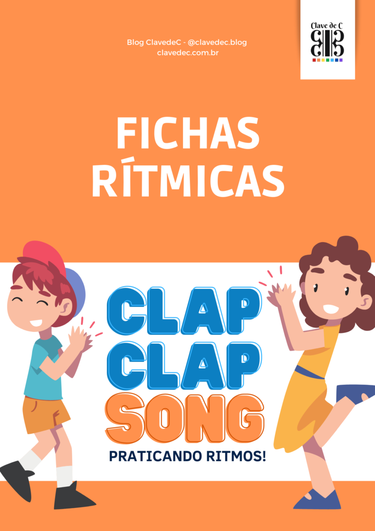 2 Recursos Praticando Ritmos | Clap Clap Song - Clave de C